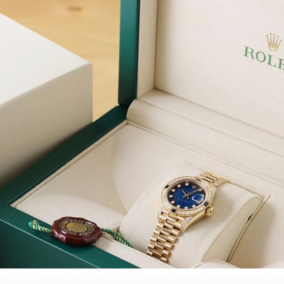 Rolex | Accessories | Wow Rolex Ladies President 8k Yellow Gold Watch ...
